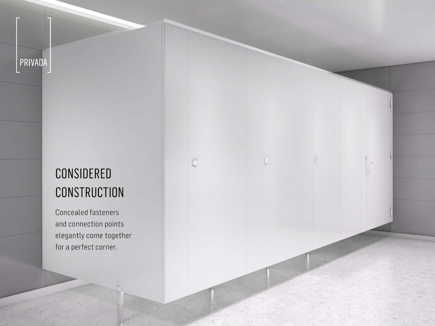 Privada Toilet Partitions - Granite State Specialties