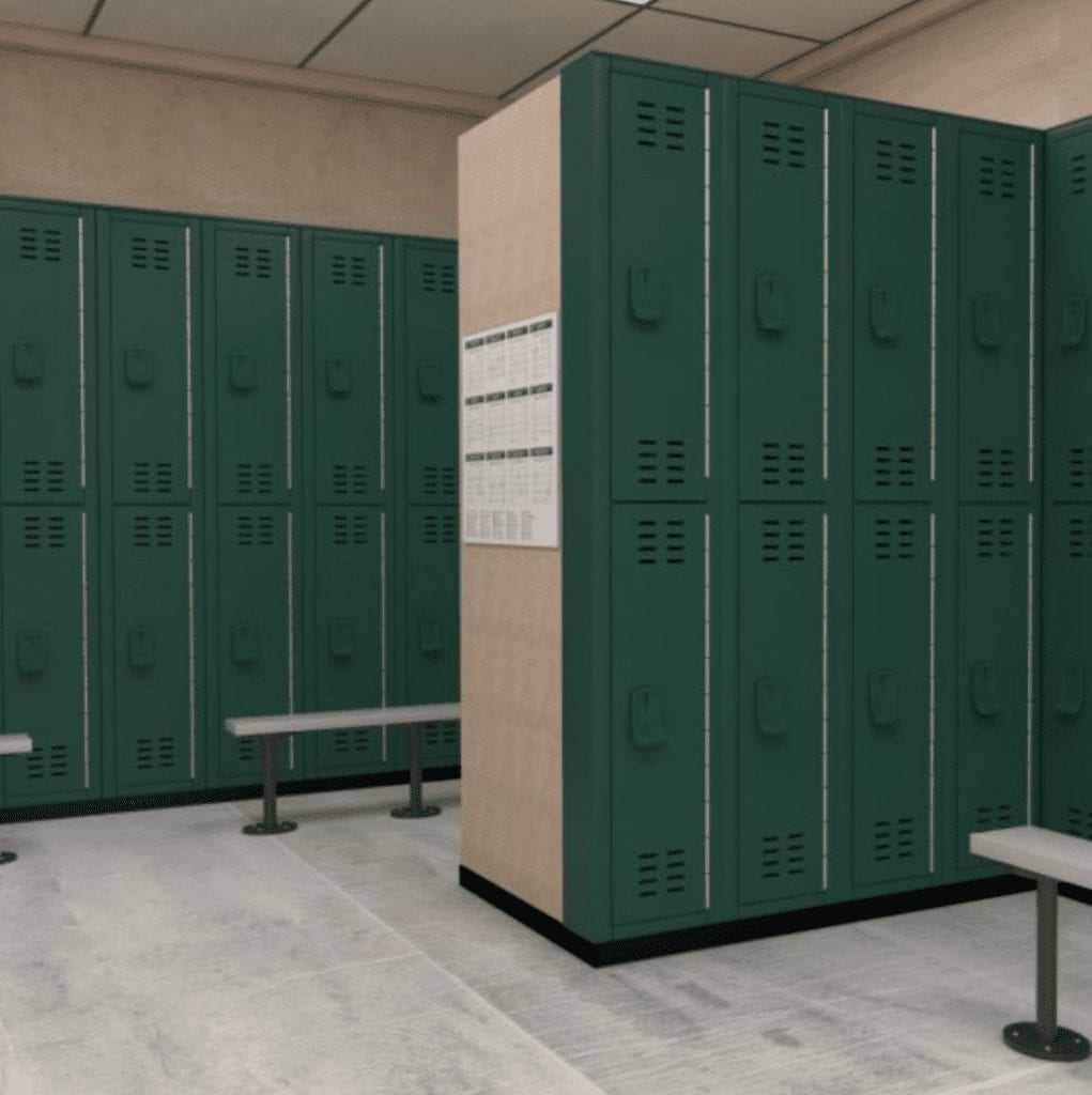 Locker Room Lockers, Benches, and Shelving - Get a Quote
