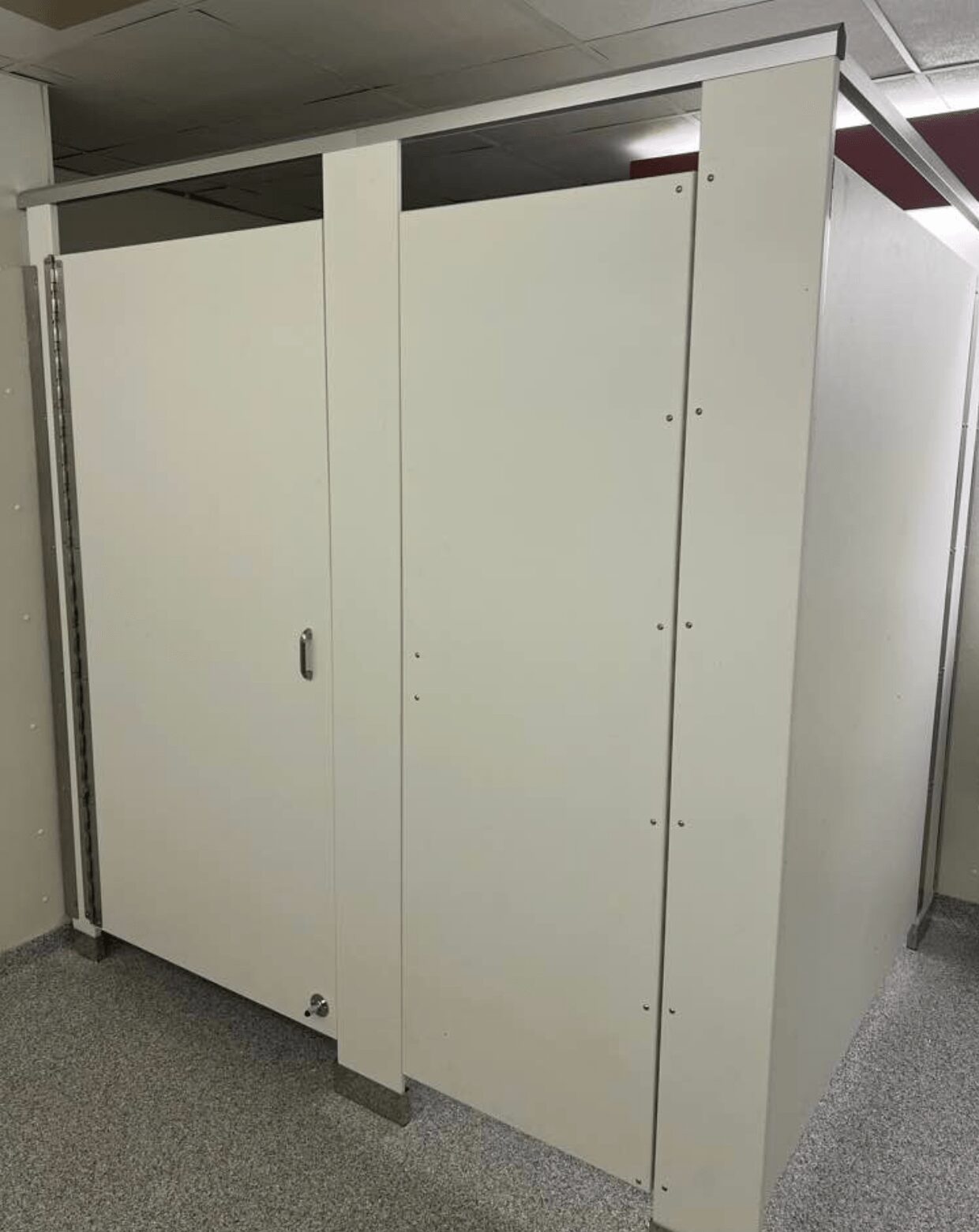 Toilet Partition Installation at the Crossley Hall in New York